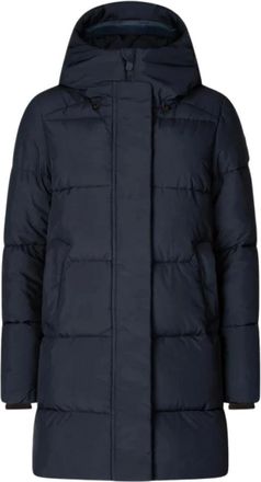 Save The Duck Femme, Manteaux, Bleu, Taille: 40 FR Bethany Parka
