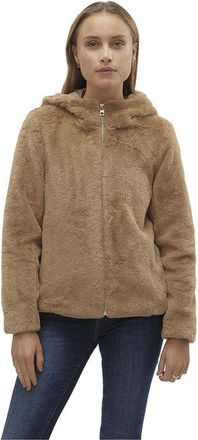 Vero Moda VMSONJAHOODIE Short Faux FUR Jacket BOOS