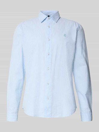 Mc Neal Regular Fit Freizeithemd mit Logo-Stitching
