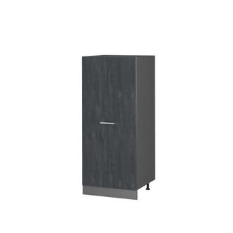 Vicco Meuble pour Four R-Line, Béton Noir/Anthracite, 60 cm