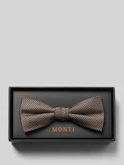 Monti Fliege aus Seide mit Strukturmuster