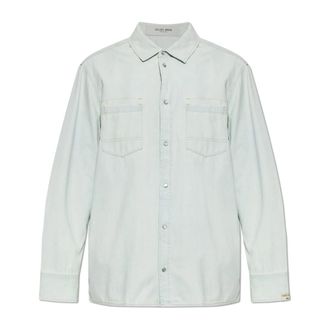 Golden Goose Denim Shirt - - Shirts - Herren - Blau - XL