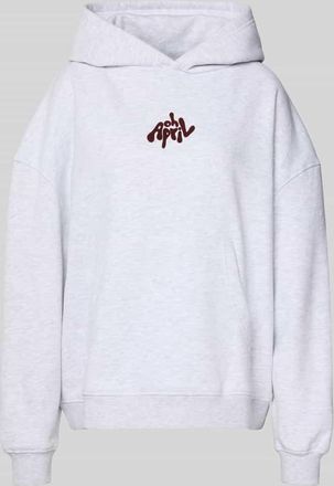 Oh April Boyfriend Hoodie mit Känguru-Tasche Modell Fluffy