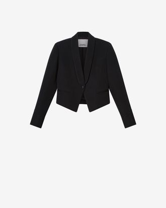 Isabel Marant Jacke Pialena Aus Wolle - Damen - Schwarz - Gr&ouml;&szlig;e 36 - Isabel Marant