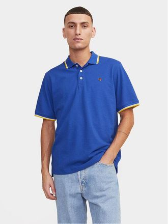 Jack & Jones Jack & Jones Poloshirt Bluwin 12169064 Blau Regular Fit