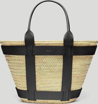 DeMellier Die Maxi Santorini Natural Basket Natural Smooth DeMellier