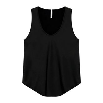 Imperial &Auml;rmelloses Oberteil - - Tops - Damen - Schwarzk - L