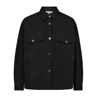 Co'Couture Damen, Blusen & Hemden, Schwarzk, LGr&ouml;&szlig;e