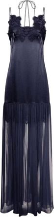 Alberta Ferretti Femme, Robes, Bleu, Taille: 40 FR Robes et costumes en polyester