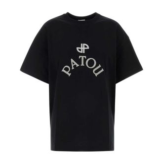 Patou Femme, Tops, Noir, Taille: 42 FR T-shirt Oversize