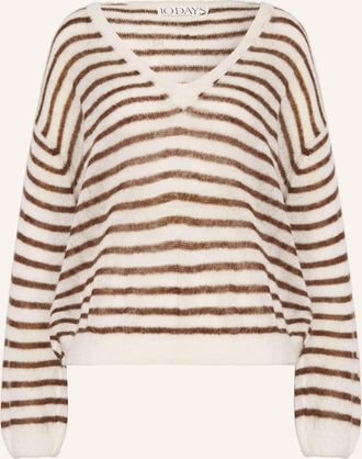 10 Days Pullover Mit Alpaka weiss