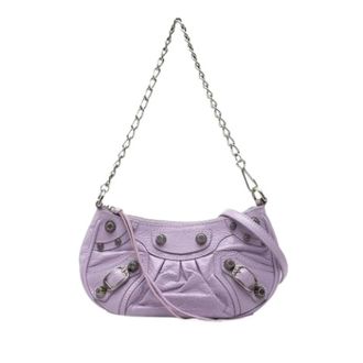 Balenciaga Sac bandouli&egrave;re Le Cagole Pre-owned - Femme - Pre-owned - Violet - Taille: ONE Size