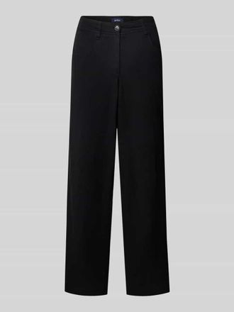 Gardeur Regular Fit Hose aus Lyocell-Mix mit Leinen-Anteil