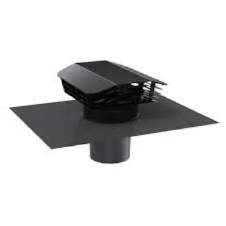 Atlantic Clim & Ventil - Chapeau de toiture CP PERFORMANCE - Diam&egrave;tre 160mm - Gris ardoise - Atlantic