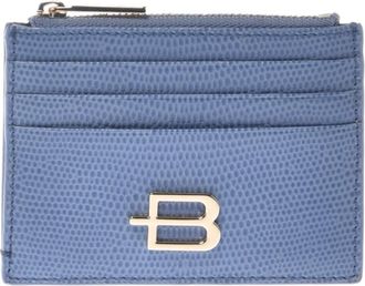 Baldinini Femme, Accessoires, Bleu, Taille: ONE Size Porte-cartes avec fermeture &eacute;clair