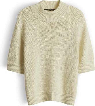 someday Rundhalspullover - - Knitwear - Damen - Beige - L