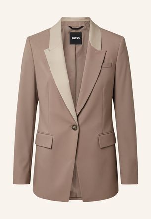 HUGO BOSS Blazer janka6 Relaxed Fit braun