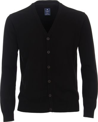 Redmond Strickjacke Uni 90 schwarz 3XL