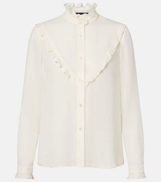 Nili Lotan Hemd Marcela aus Seide