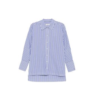 Joseph Theia Vertical-stripe Long-sleeve Shirt
