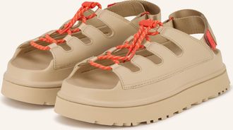 UGG Plateau-Sandalen Goldenglow Toggle beige
