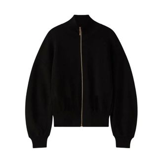 Joseph Femme, Sweatshirts et sweats &agrave; capuche, Noir, Taille: 40 FR Sable Jacket Compact Milano