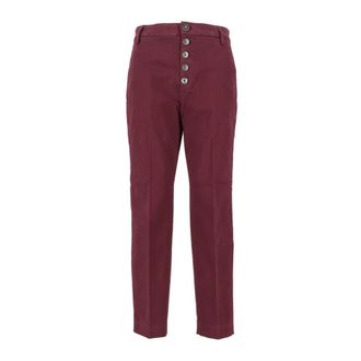 Dondup Femme, Pantalons, Violet, Taille: W31 Pantalone Nima