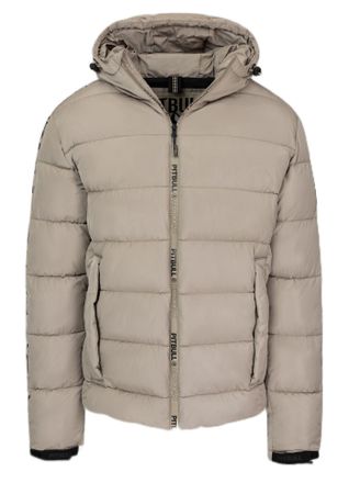 Pitbull Winterjacke Herren mit Kapuze Airway IV, Jacke Herren mit Reißverschluss, Bequeme Seitliche Taschen, Herren Jacken Perfekt für Winter
