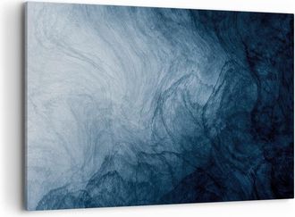 Arttor Wandbilder Dekoration Wohnzimmer Wasser Blau Farbe Bilder auf Leinwand 120x80cm Leinwandbild Schlafzimmer Küche Deko Wand Kunstdruck Art Groß XXL Wand