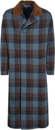 Pal Zileri Zweireihiger Mantel - - Coats - Herren - Blau - L