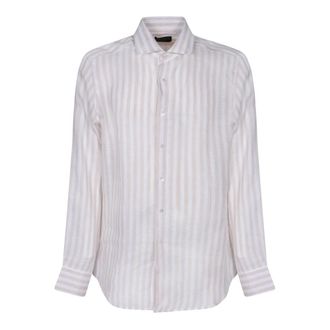 Dell'Oglio Casual Shirts - - Shirts - Herren - Beige - M