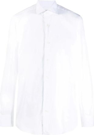 Mazzarelli Homme, Chemises, Blanc, Taille: 5XL Chemise Confort