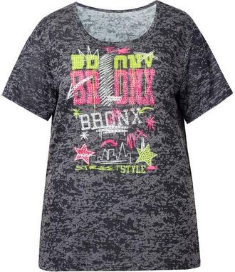 Angel Of Style T-Shirt T-Shirt bequeme Passform BRONX Wordingprint