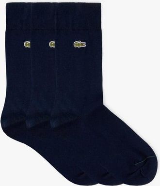 Lacoste Lot de 3 paires de chaussettes hautes
