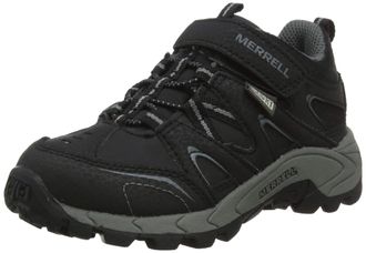 Merrell Light TECH LTR Quick Close WTR Trekking-& Wanderhalbschuhe, Schwarz (Black Black), 26 EU