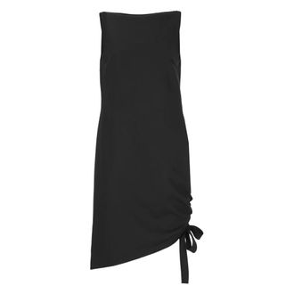 Carolina Herrera Asymmetrisches Raffkleid - - Dresses - Damen - Schwarzk - S