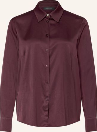Elena Miro Elena Miro Hemdbluse Aus Satin braun