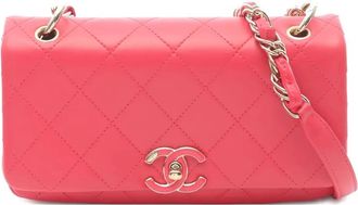 Chanel Classic Flap Schultertasche - Rot