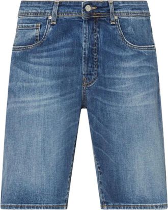 Liu Jo Homme, Shorts, Bleu, Taille: W31 Jeans Bermuda Bruce