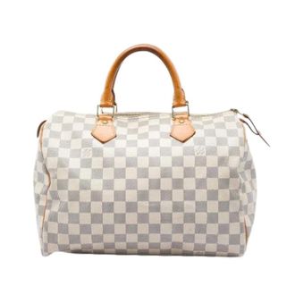 Louis Vuitton Pre-owned Speedy 30 - Femme - Pre-owned - Blanc - Taille: ONE Size