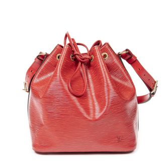 Louis Vuitton Crossbody Bags - Noe PM - Gr. unisize - in Rot - f&uuml;r Damen