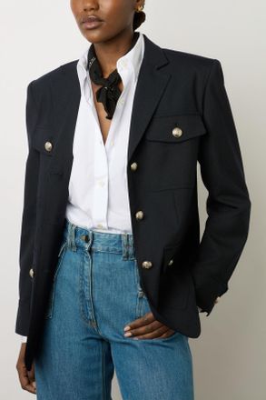 Gerard Darel Veste &agrave; boutons dor&eacute;s - BRANDY - Marine