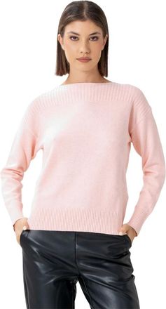 Kocca Femme, Pulls, Rose, Taille: 36 FR Pull &agrave; col large