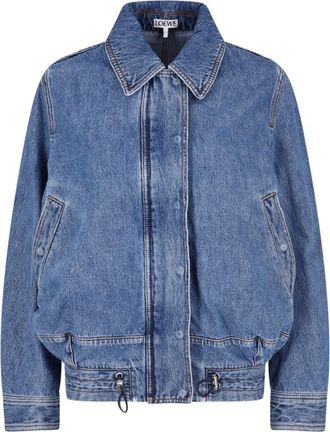 Loewe Denim-Bomberjacke