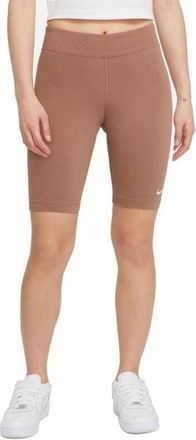 Nike Essential Bike Shorts Braune Leggings