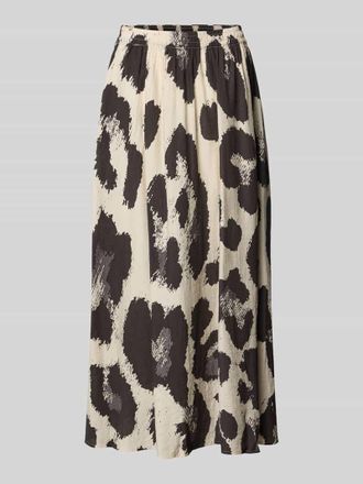 Moss Copenhagen Midirock aus Viskose-Mix Modell Karalie