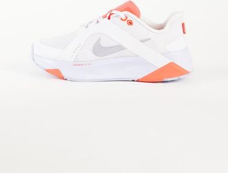 Nike Hybrid RN baskets cr&egrave;me et rouge-Blanc
