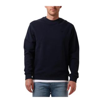Scotch & Soda Herren Core Logo Sweatshirt - - Sweatshirts & Hoodies - Herren - Blau - S