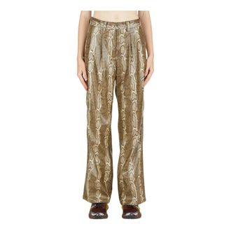Soulland Margaret Pants - - Trousers - Damen - Braun - 3XS