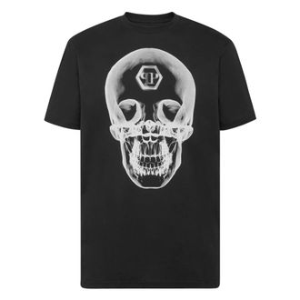 Philipp Plein T-Shirt Rundhals - - Tops - Herren - Schwarzk - M